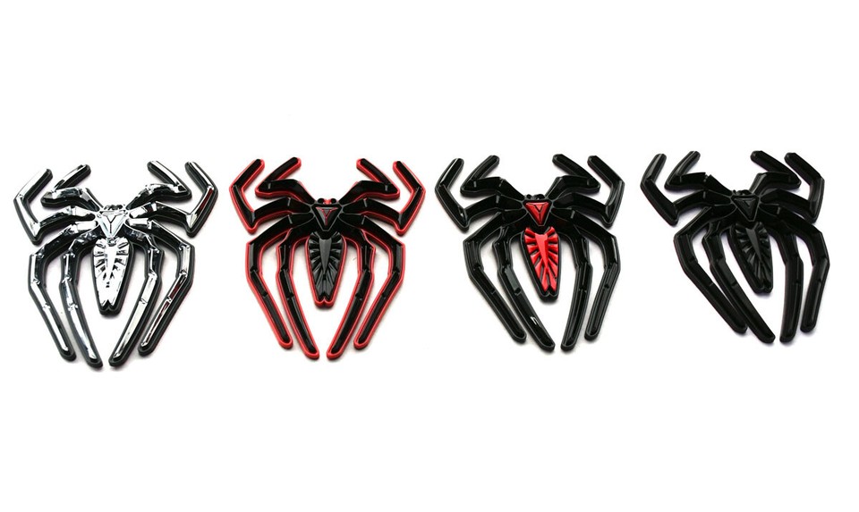 1x Spider Emblem Decal for Can Am Spyder Silverado Black Widow Edition ...