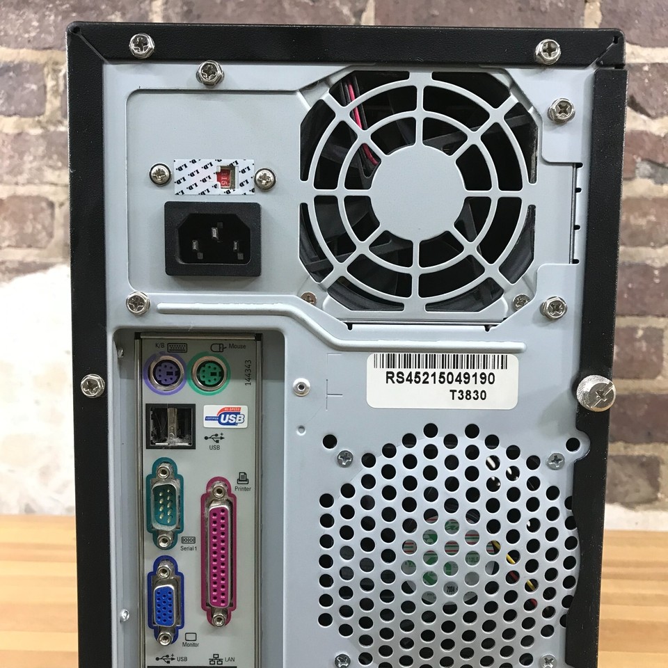 eMachines T3830 PC for Retro Gaming Celeron 2.80GHz 1GB RAM (Windows XP ...