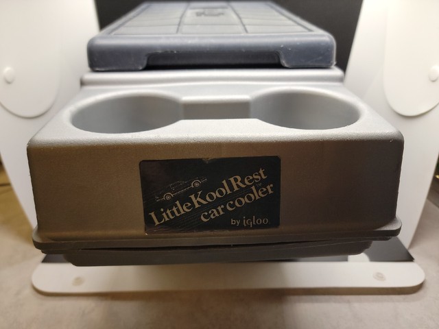 Vintage IGLOO Little Kool Rest car cooler -Charcoal/Gray for sale ...