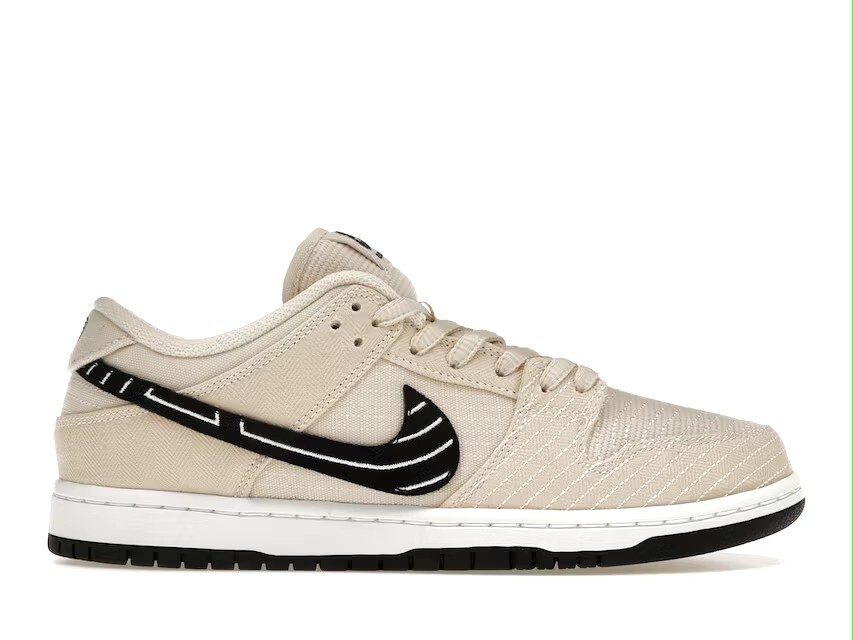 Size 11 - Nike Albino & Preto x Dunk SB Low Jiu-Jitsu