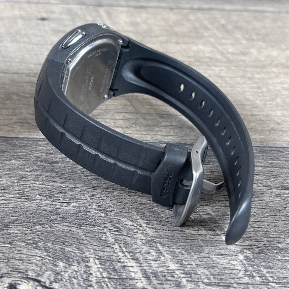 Polar F11 Grey Pepper Unisex Water Resistant Digital Heart Rate Monitor ...