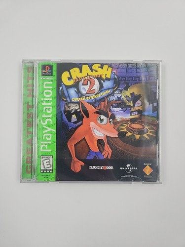 Crash Bandicoot 2 Cortex Strikes Back PS1 PlayStation 1 CIB Complete GH ...