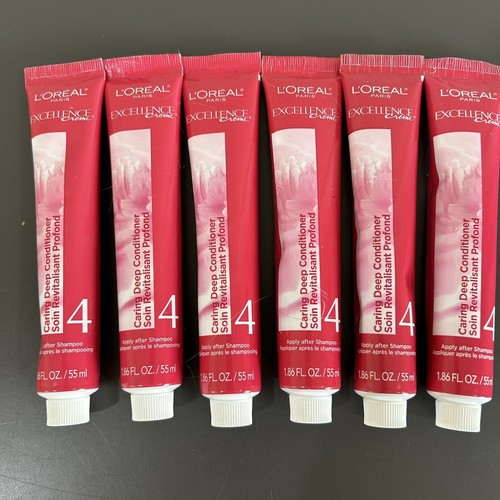 L'oreal Excellence Creme Conditioning #4 Hair Treatment 1.86 fl oz- Lot ...