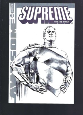 SUPREME THE RETURN 1 VARIANT - ALAN MOORE - IMAGE AWESOME ENTERTAINMENT ...