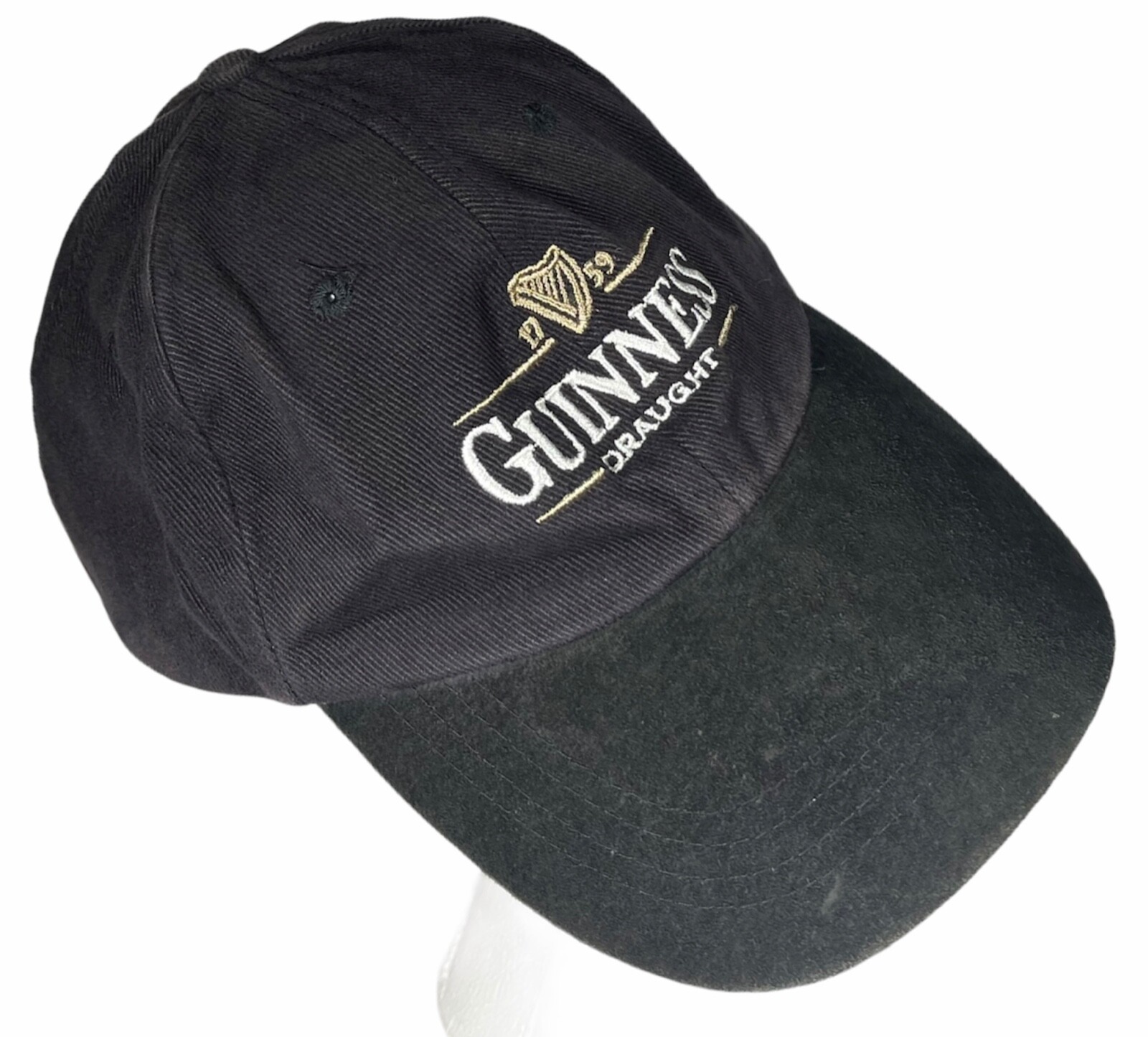 Guinness Baseball Cap with Official Logo, Black, used… - Gem