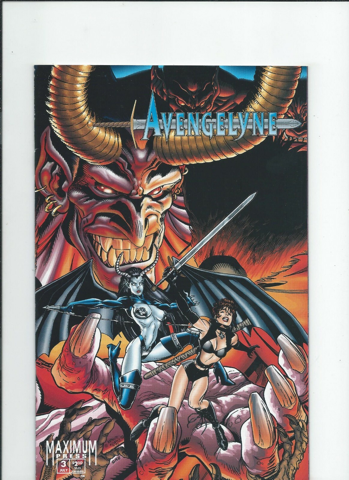 Maximum Comics Avengelyne NM-/M 1995 | eBay
