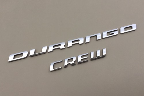 2011-2018 Dodge Durango Crew Rear Emblem Tailgate Badge Letters OEM | eBay
