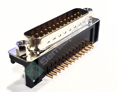 25 pcs. ADAM TECH DB-25P-PCB CONN D-SUB PLUG 25 POS R/A SLDR | eBay