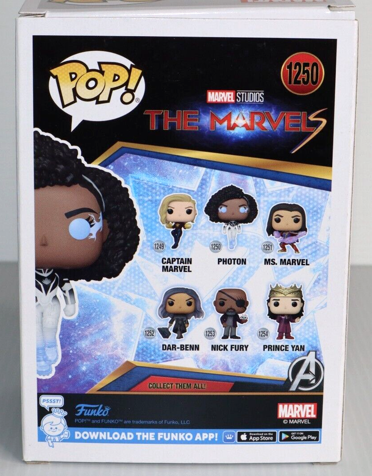 Funko Pop! Vinyl: Marvel Photon #1250 Glow PX Previews Exclusive ...