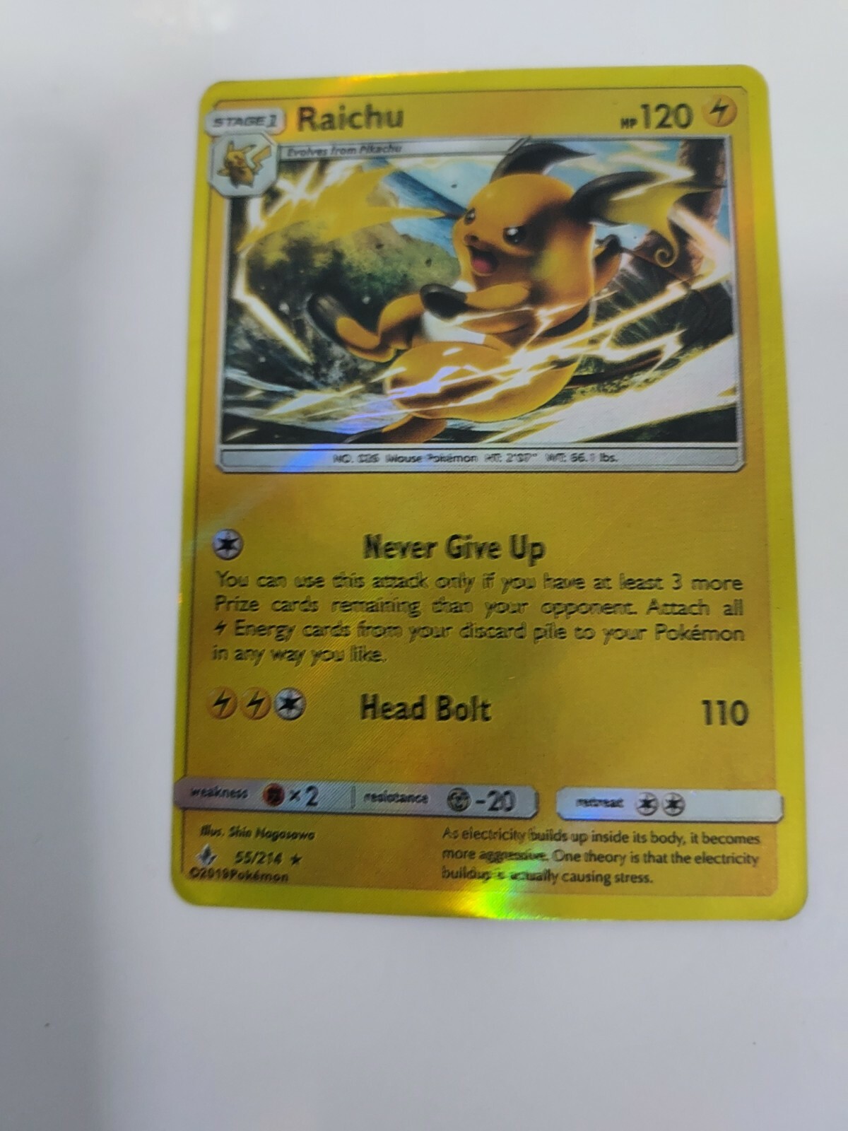 stage 1 Raichu hp 120 | eBay