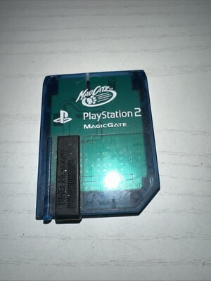 MadCatz Sony PlayStation 2 PS2 MagicGate Memory Card Blue 8MB | eBay