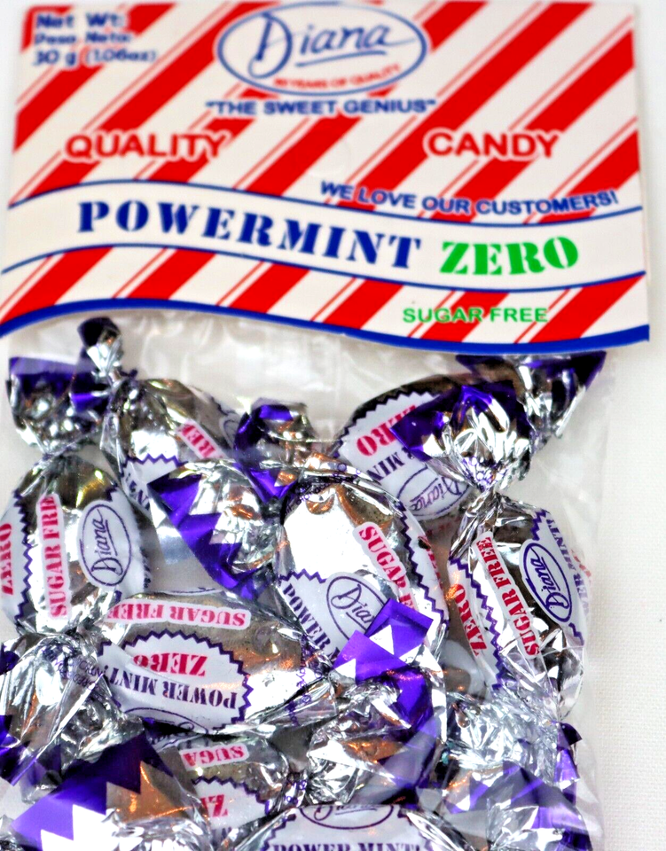 4-Pack Diana Power Mints Zero SUGAR-FREE - 3.25 oz. | eBay