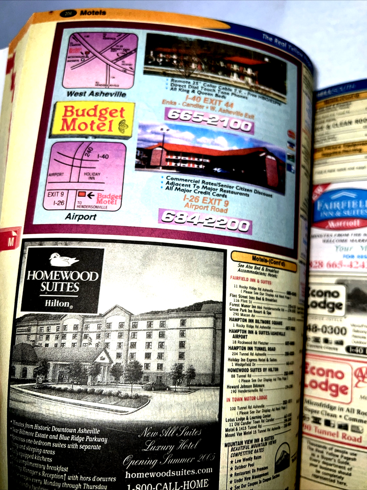 2006 Yellow Pages Asheville NC Companion Book AT&T BellSouth Phone ...