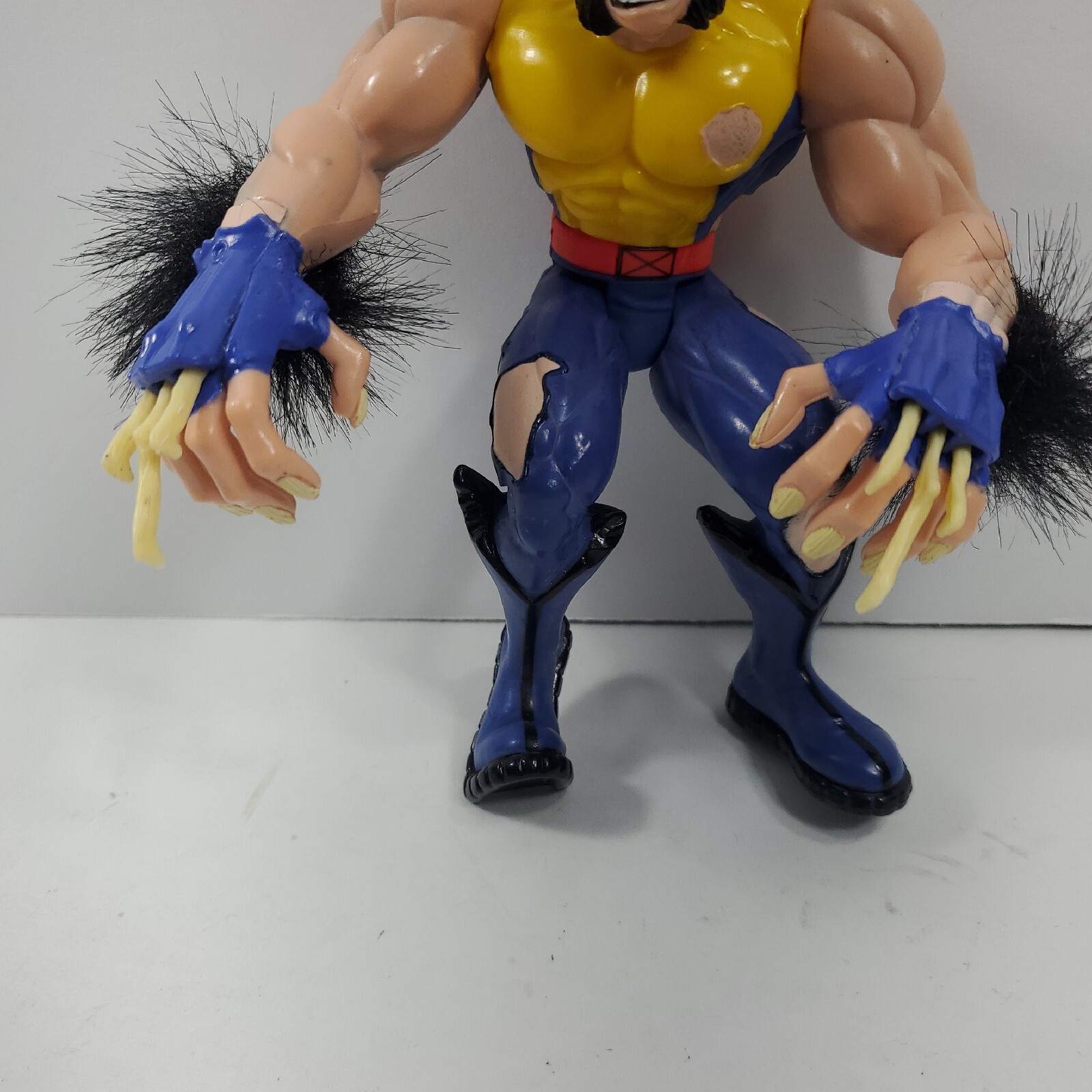 Vintage X-Men ToyBiz Marvel Bone Claws Wolverine Figure RARE deluxe ...