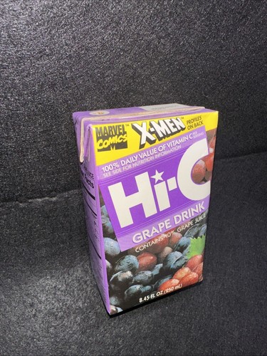 Extremely Rare Vintage Original Marvel X-men 1994 Hi-C Juice Box Bishop ...
