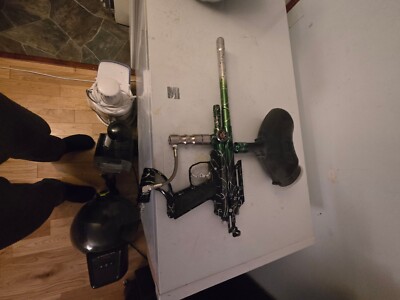 PMI 1439 Piranha Paintball gun with accessories | eBay