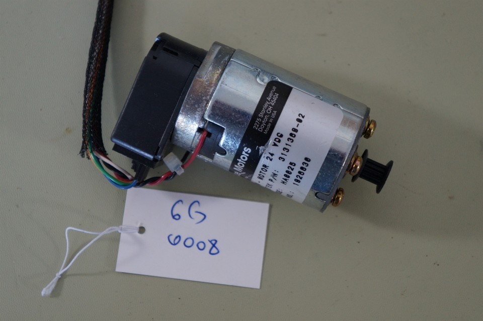 Globe Motors 3131369-02 DLT Library Motor , 24VDC + HEDS-5505 A04 ...