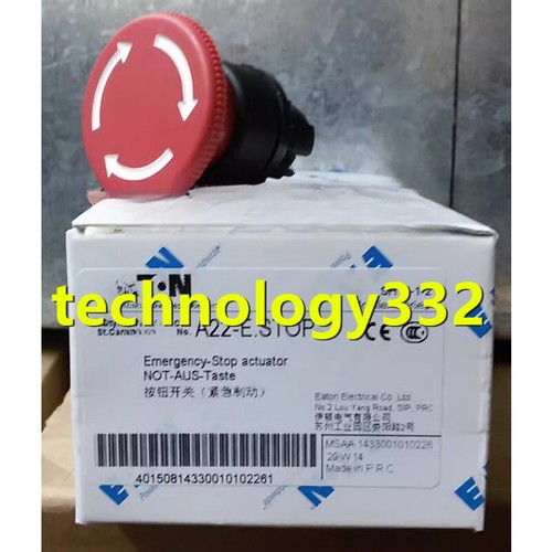 1PC NEW EATON MOELLER A22-E.Stop Emergency stop button head #MX | eBay