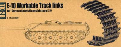Trumpeter E-10 E10 Tracks 11/12mm Panzerketten 1:35 Tank Modell-Bausatz ...