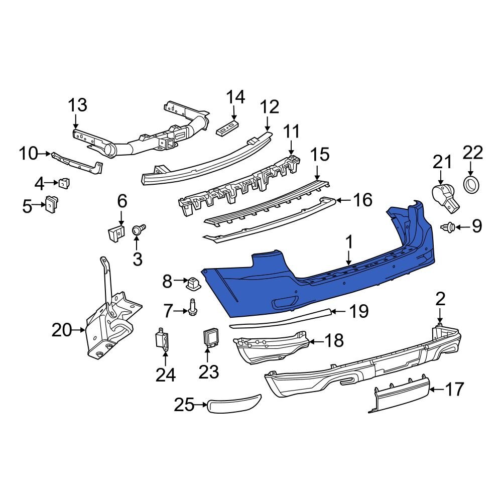 2016-2021 Jeep Grand Cherokee Front Lower Fascia 68262001AA for sale ...