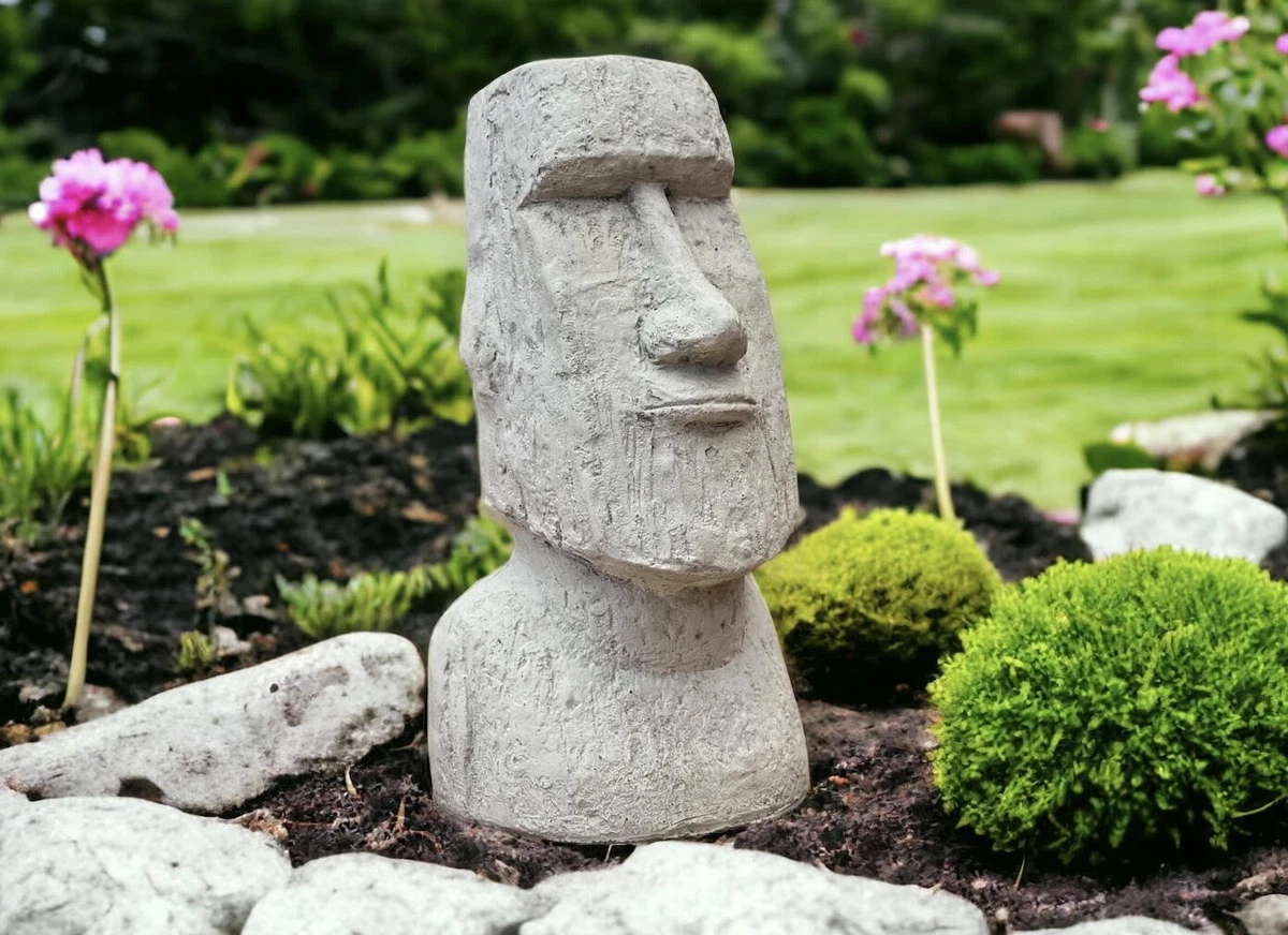 Moai Head Garden Statue | Fasci Garden