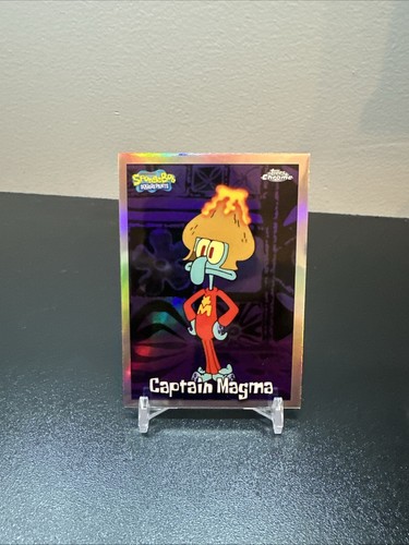 2025 Topps Chrome SpongeBob Captain Magma Refractor | eBay