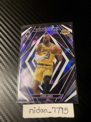 2023-24 Panini Phoenix - Paragon #14 LeBron James Purple NBA Basketball ...