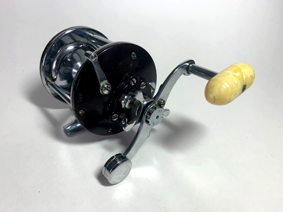 Vintage Late 1950's Black Penn Peerless #9 Level Wind Reel with Box | eBay