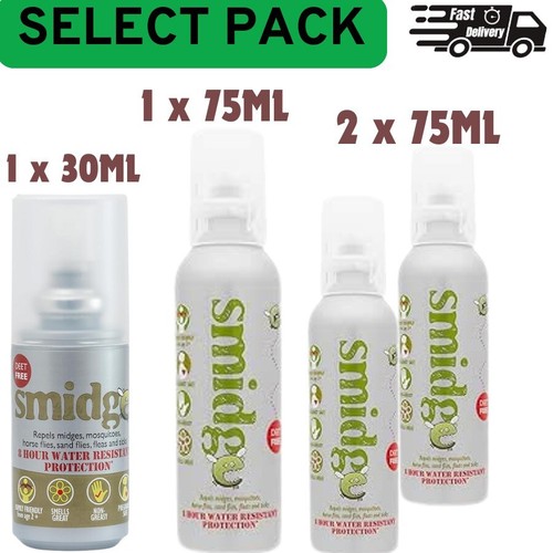 Smidge That Midge Insect Repellent Cream Non-sticky moisturising 75ml ...