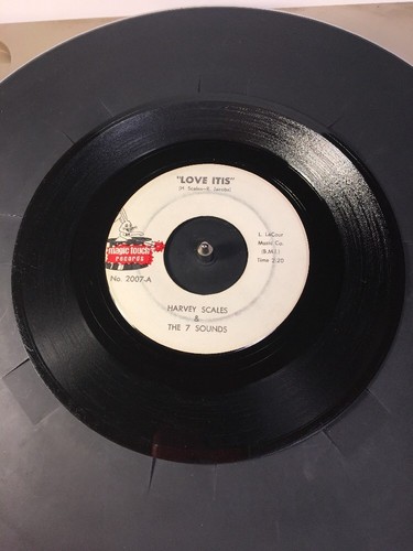 Harvey Scales & The 7 Sounds LOVE ITIS & GET DOWN 45 Record Magic Touch ...
