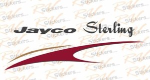 Jayco Sterling Front Decals 1677mm Caravan, sticker, vintage, graphics ...
