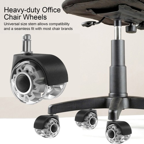 Chair Caster Replacement Floor Office Chair Wheels 2-inch Office for ...