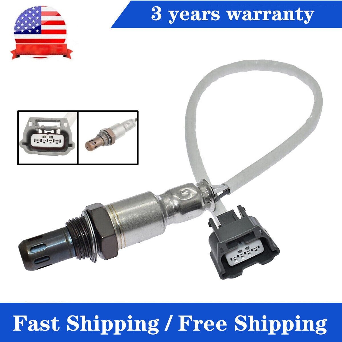 Downstream O2 Oxygen Sensor For 2012-2019 Nissan Versa 1.6L & 2015 ...