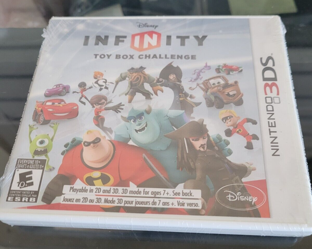 NINTENDO 3DS GAME INFINITY TOY BOX CHALLENGE SEALED FROM A LOCAL ESTATE ...