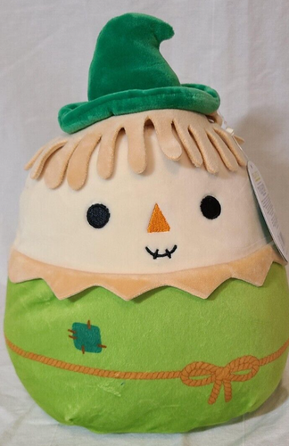Squishmallow 8" Samuel the Scarecrow 2021 Plush KellyToy Stuffed Animal ...
