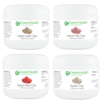 Green Health Clay Sampler Set (1.5 oz) - Free Shipping | eBay