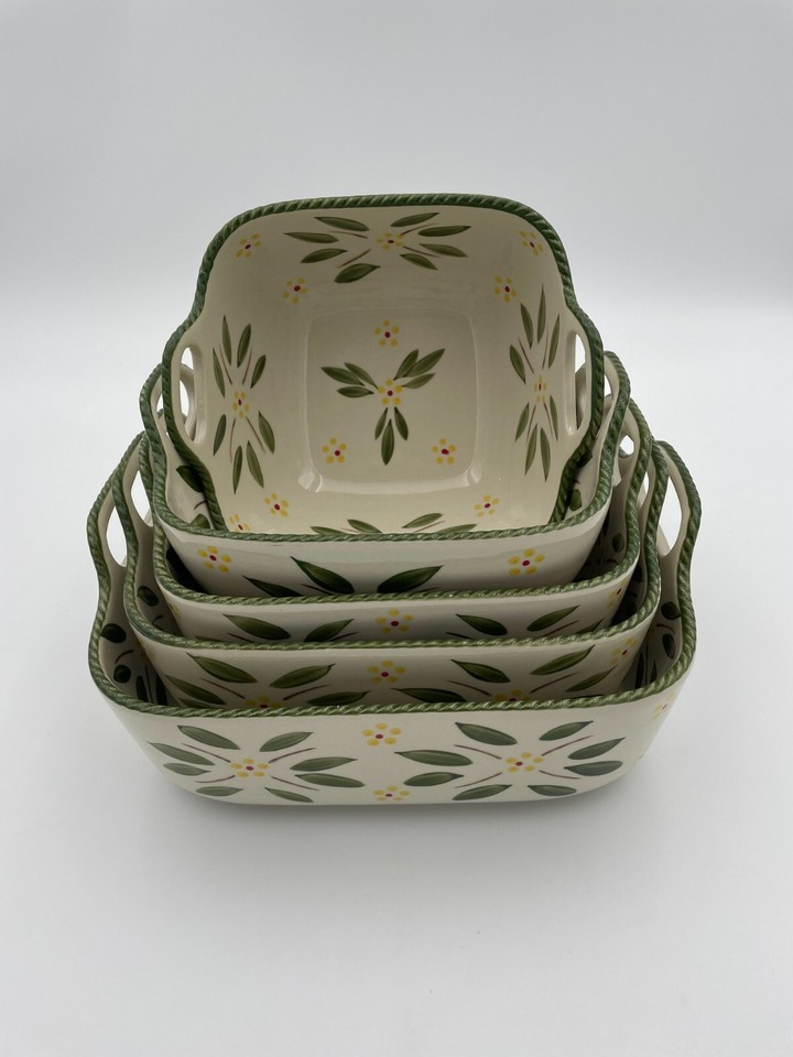 Temp-tations Old World 5-Piece Nesting Bakeware/Cookware - Various ...