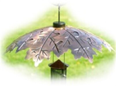Audubon COPLEAF18 Weather Shield Copper Oak Leaf Squirrel Baffle | eBay
