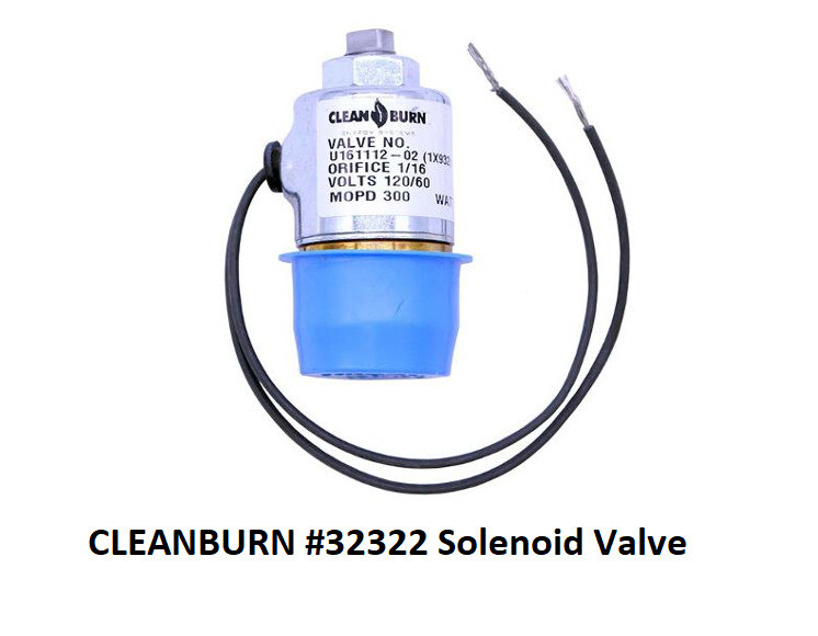 CLEAN BURN Waste Oil Heater Solenoid Valve #32322 FREE SHIPPING ! | eBay