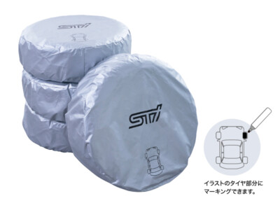 STI MARKER WITH A TIRE COVER SET L CAR ACCESSORIES GOODS STSG13100032 ...