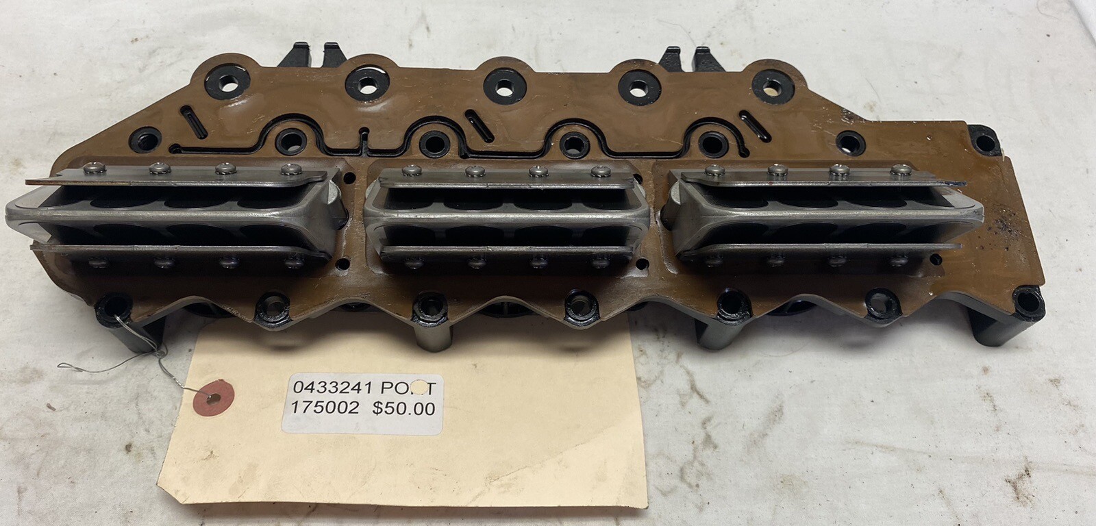 Johnson Evinrude Port side Intake Manifold with Reeds USED from 1999 ...