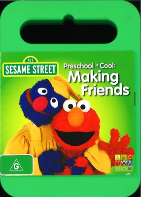 270 A NEW SEALED SESAME STREET PRESCHOOL IS COOL: MAKING FRIENDS DVD ...