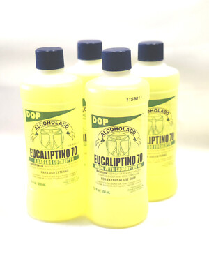 Alcolado EUCALIPtTINO 70 2-12oz Eucaliptus Oil Aroma Puerto Rico Home ...