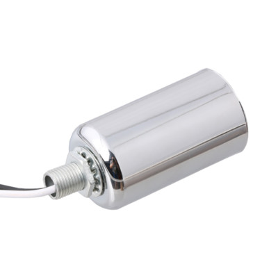 E14 Ceramic Screw Metal Shell Lamp Socket Light Bulb Base Holder Chrome ...