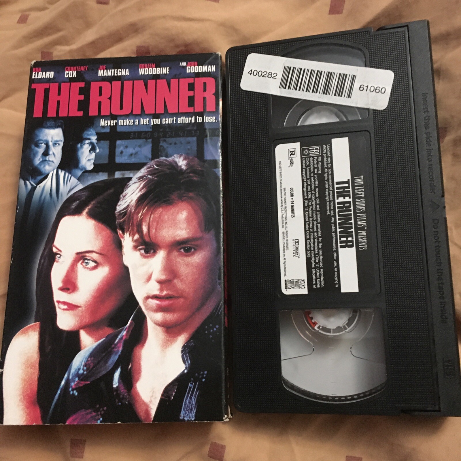 The Runner VHS Video John Goodman | eBay
