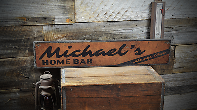 Old Wooden Bar Signs Antique Wood Signs; Crabs & Beer Delicious!