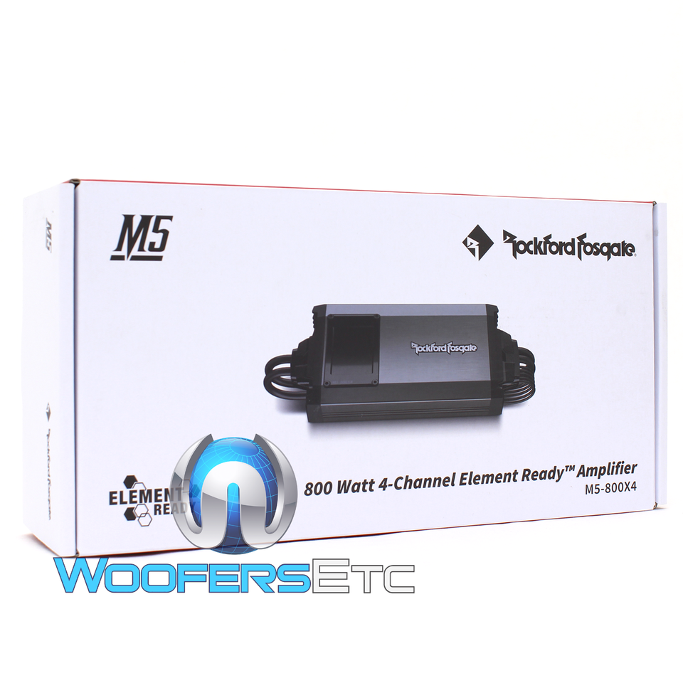 Special Discounted Package with Can Am Wiring ROCKFORD FOSGATE M5-800X4 ...