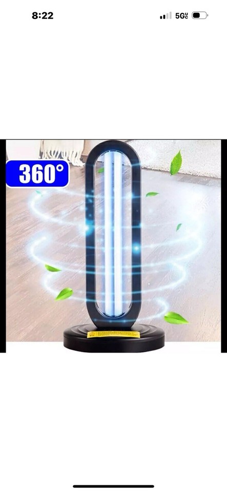 LUMIVYX HALOCLEAN LIGHT BED BUG KILLER UV-C SANITIZER/ OZONE GENERATOR | eBay