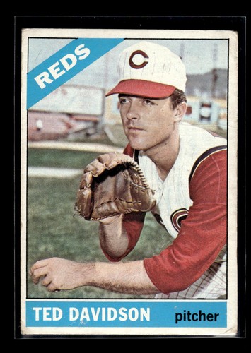 1966 Topps #89 Ted Davidson v Cincinnati Reds | eBay