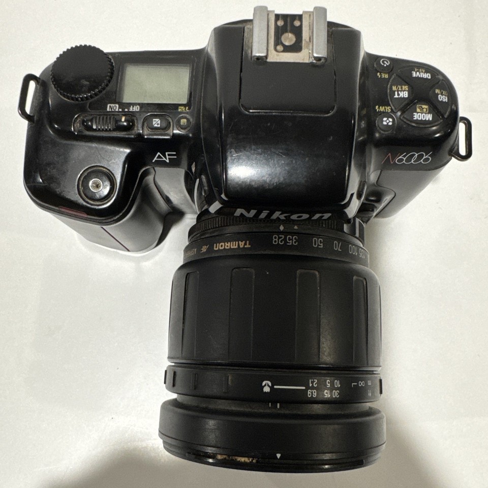 Nikon N 6006 AF with 28 –200 mm lens For Parts Only | eBay